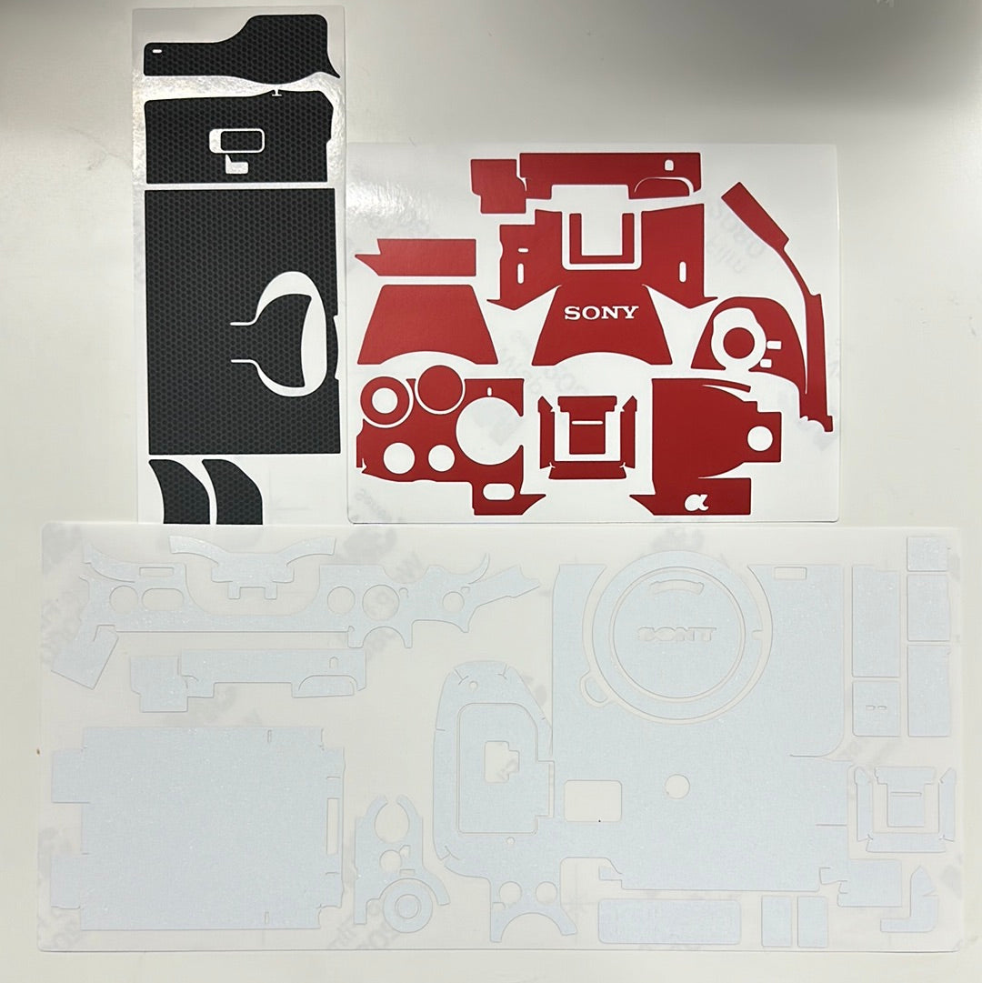Sony Alpha Camera and Lens Premium Protection Skins